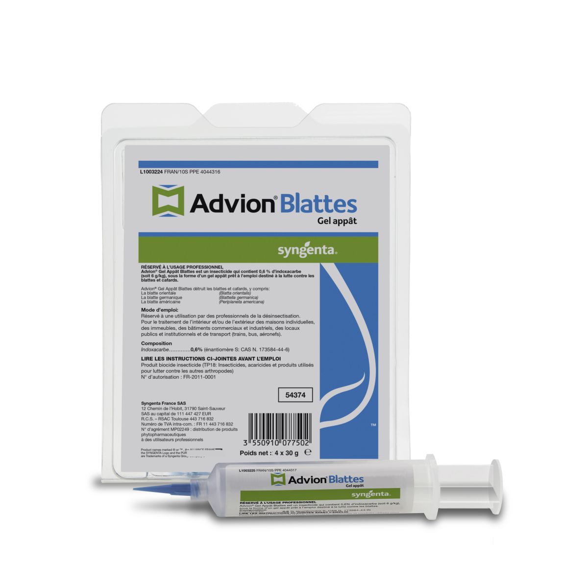 ADVION Gel Blattes 30g - Gels Blattes - ARMOSA
